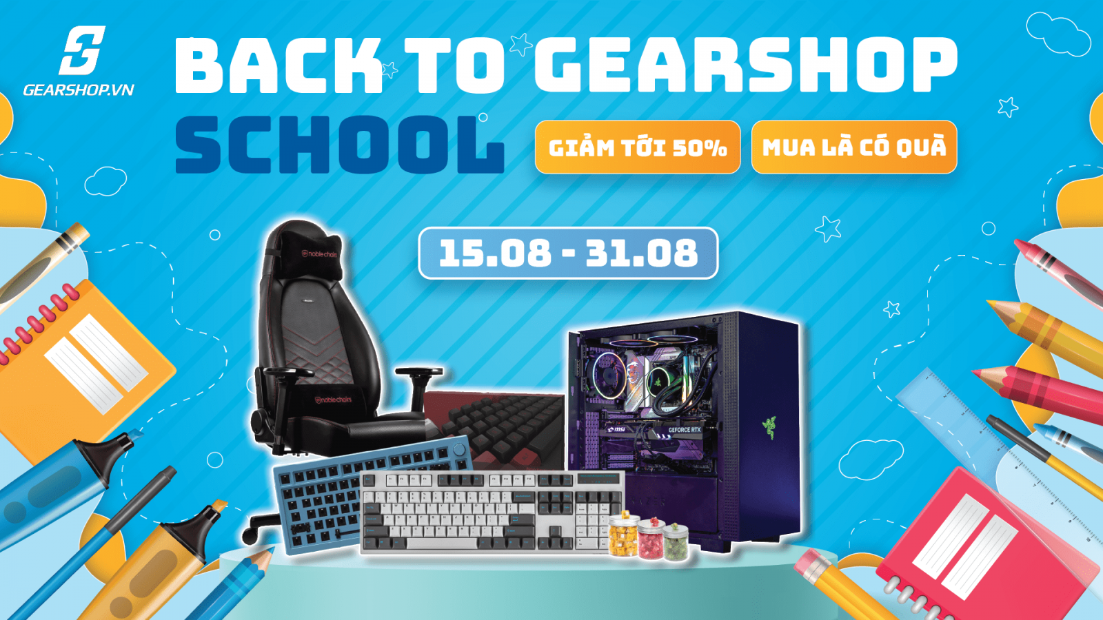 Chương trình Back To School 2023 cùng Gearshop | Gearshop.vn